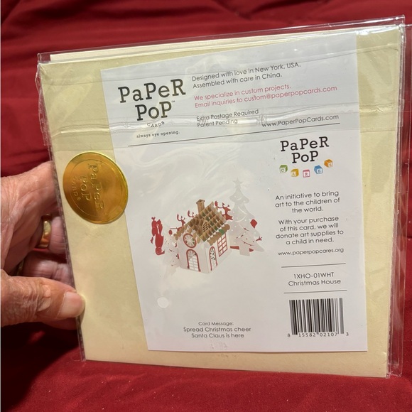 paper pop | Other | New Bundle Of Christmas House Christmas Cards Paper ...